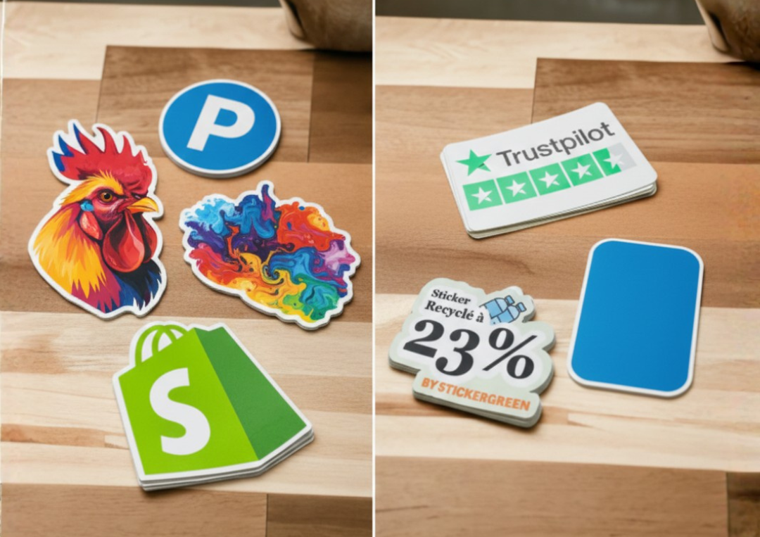 Stickers découpés vs rectangulaires : quel format choisir ? – StickerGreen